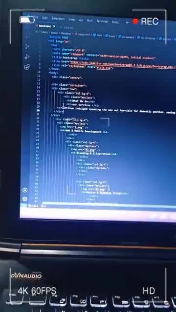 Do frontend development in html css ,bootstrap by Sawerahameed05 | Fiverr