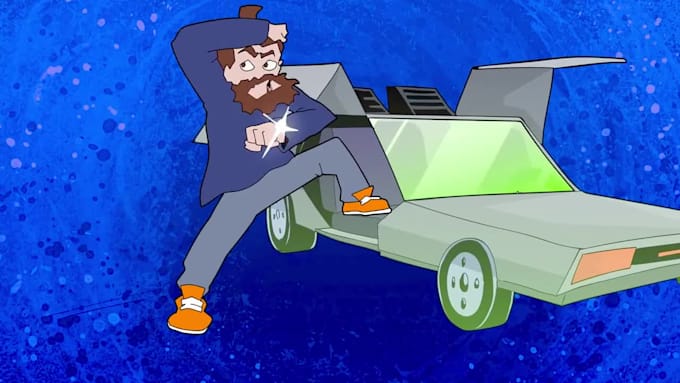 Create custom 2d animation music video, 2d animated music video by ...