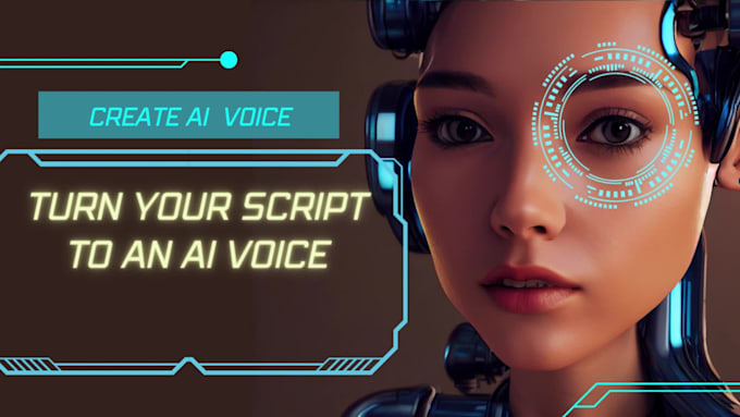 Turn your text or script to an ai voice with different voices by Ismaillahlou679 | Fiverr