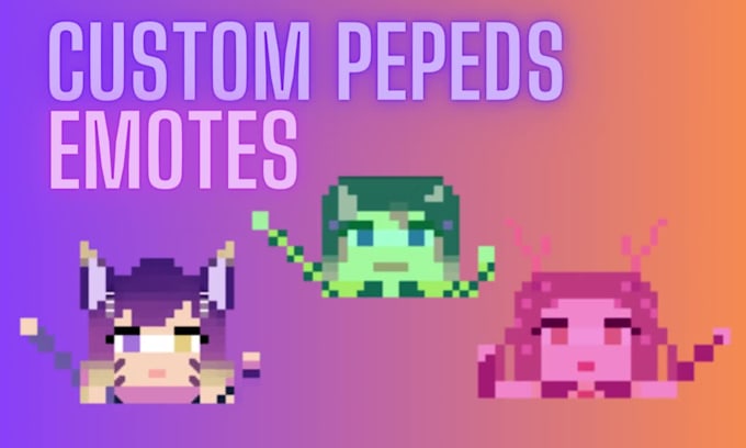 Make you a custom pepeds animated emote by Devilz_angel | Fiverr