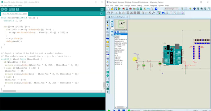 Do arduino code and simulation by Mahfoozmalik | Fiverr