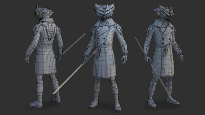 3d models, digital sculpting and concept design for you by Drawing_smile | Fiverr