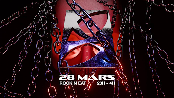 Design an insane techno visual for your event party by Fantasy13design ...