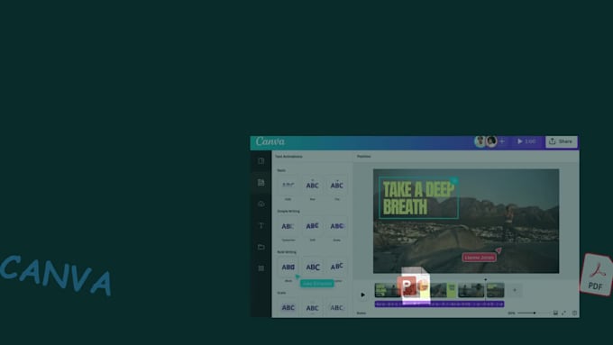Convert psd to canva or create any design using canva by Ayesha_abid143 ...