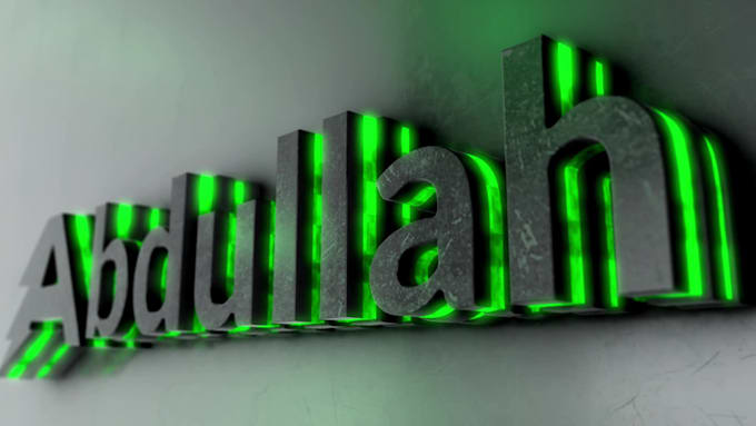 Create custom 3d after effects animated text or logo intro by ...