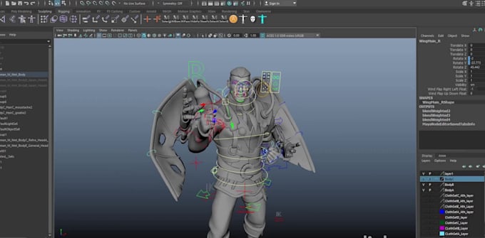 Ue5 modular rig3d model for game,assets,3d face rigger,auto pro rig ...