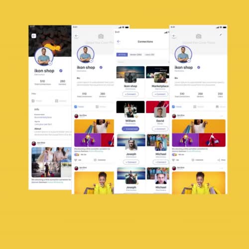 Interactive mobile app ui ux design or website ui ux by Mismailsaeed ...