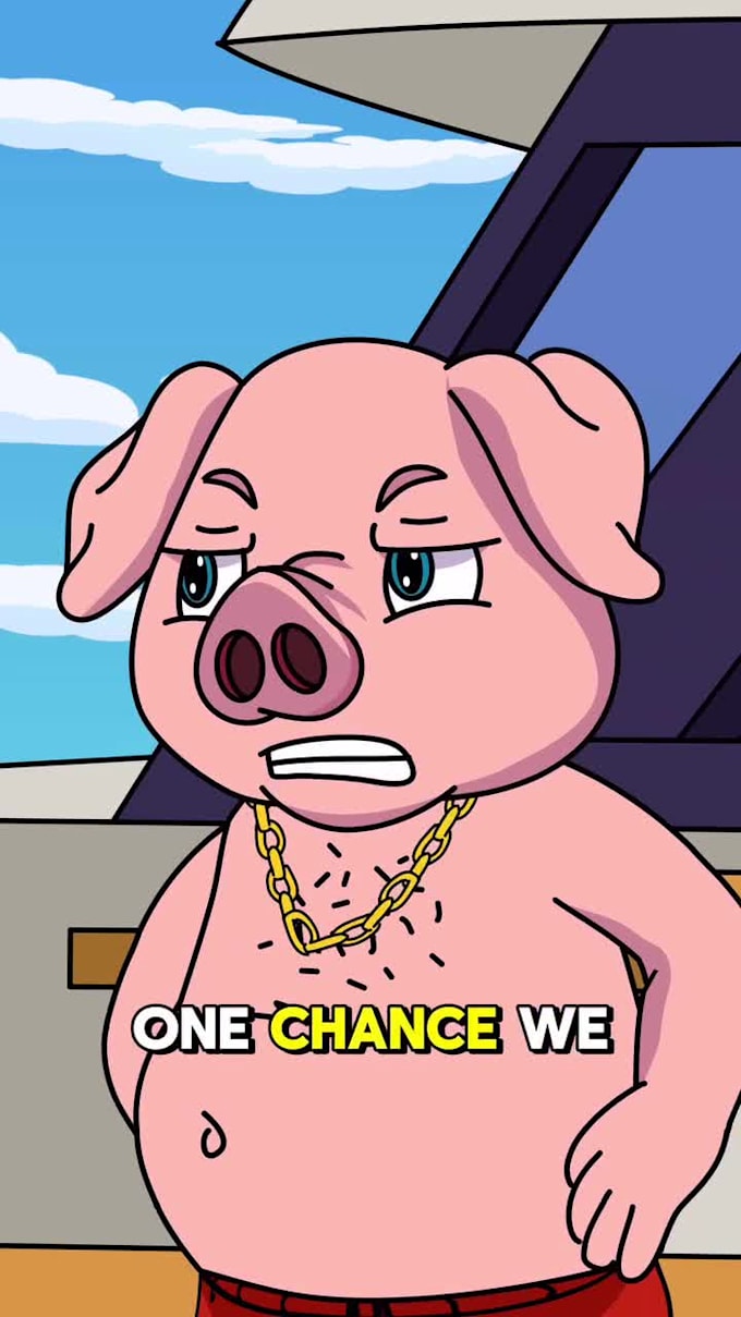 Do meme coin video, viral meme, meme coin art, 2d animation, crypto ...