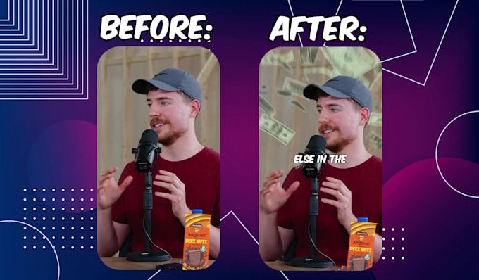 Edit eye catching short form videos for you by Iconlogos | Fiverr