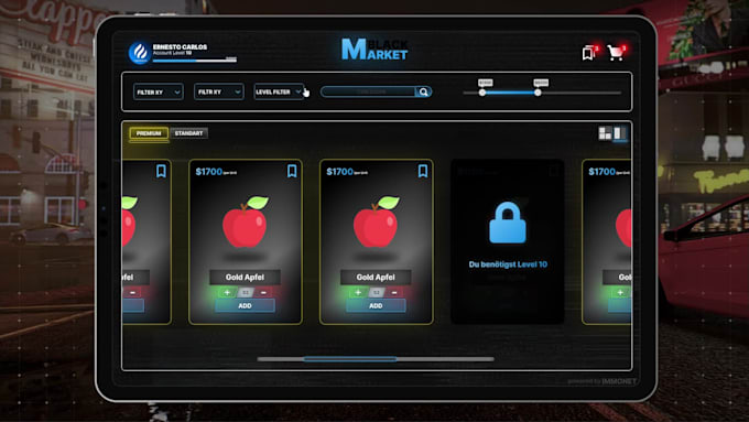 Your fivem ui designes by Liquiddesignes | Fiverr