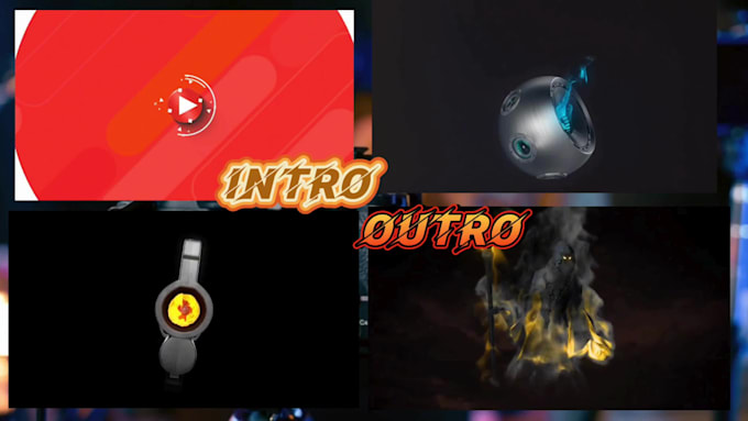 Create stunning youtube intro outro logo animations for you by ...