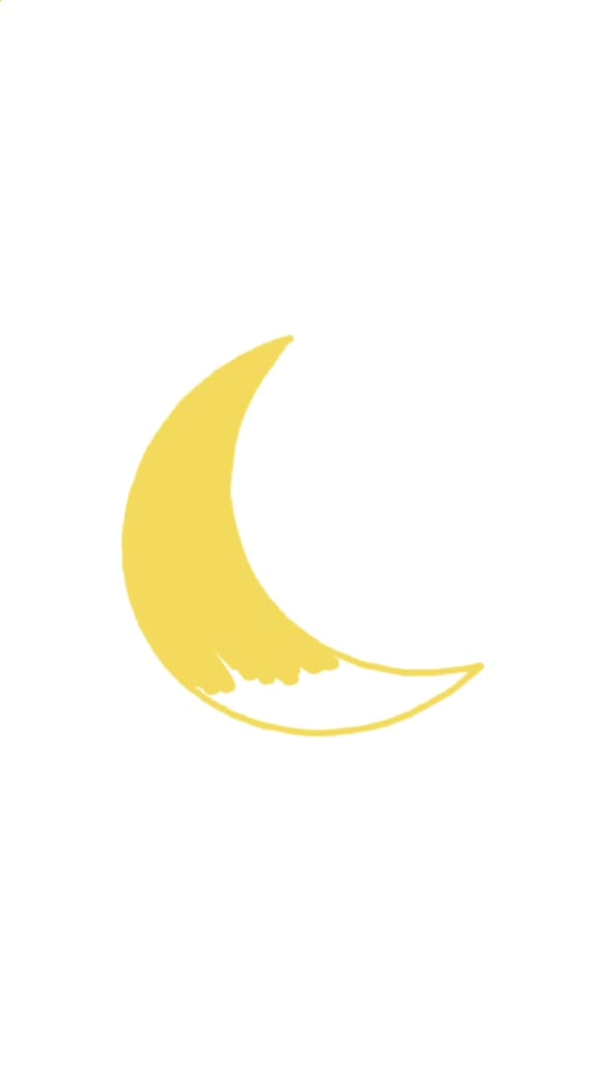 Animated gif the moon by Yasmin__rs | Fiverr