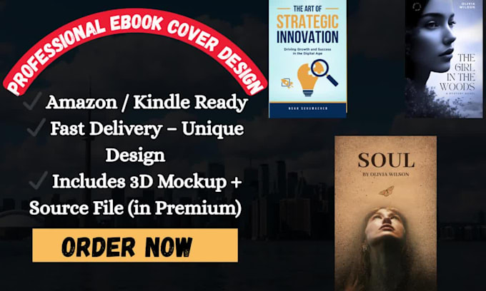 Design professional book, ebook cover by Artistickashi | Fiverr