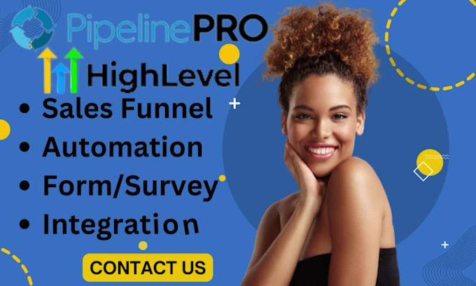 Setup automation using pipelinepro gohighlevel funnel by Ariadnasales | Fiverr