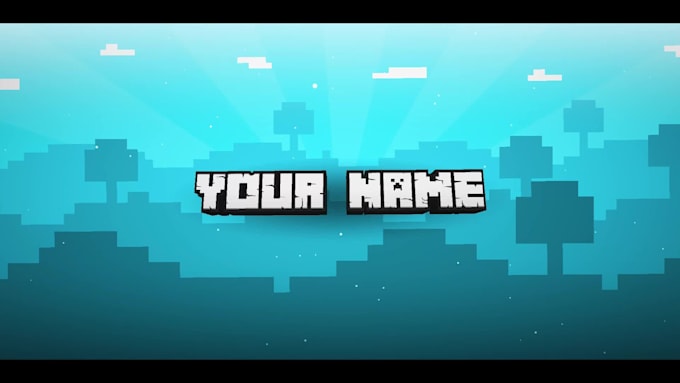 Make a professional minecraft intro for you by Isparkton | Fiverr