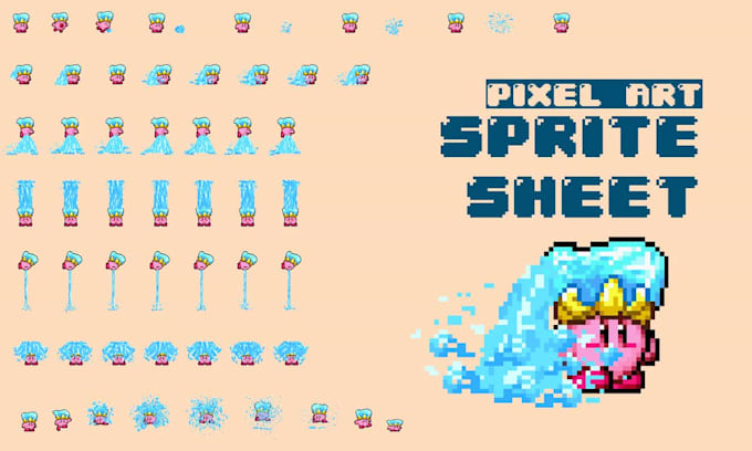 Create pixel art sprite sheets, animations, and character by ...