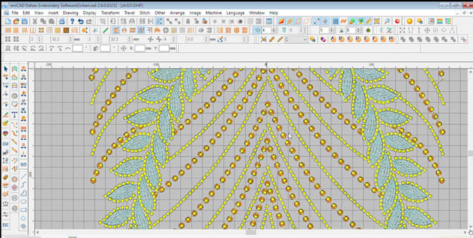 Get you sequence and beads embroidery designs by Shadi_alfaioumi | Fiverr