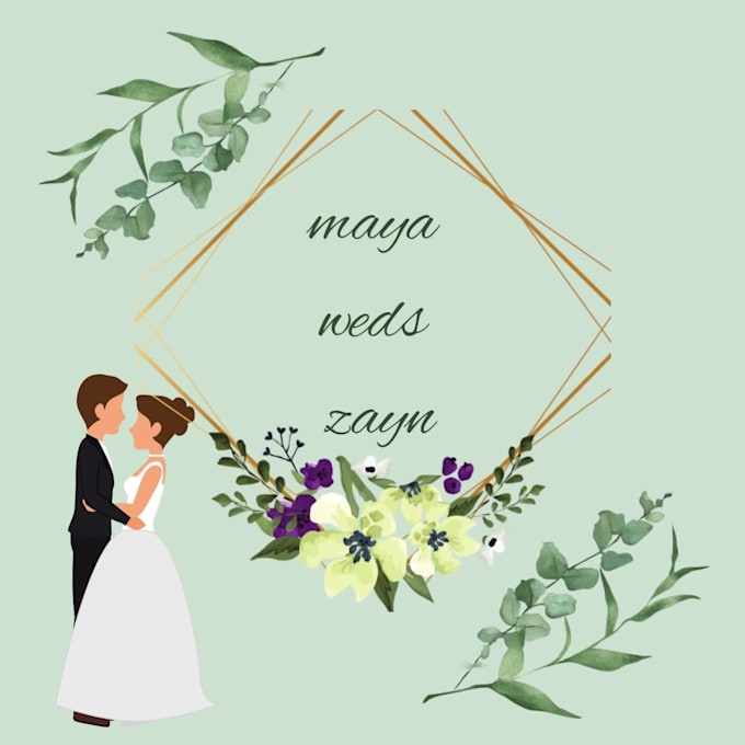 Design a wedding card, or invitation card for any events by ...