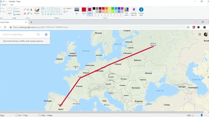 Do stunning 3d travel route map google earth animation by Chungade | Fiverr