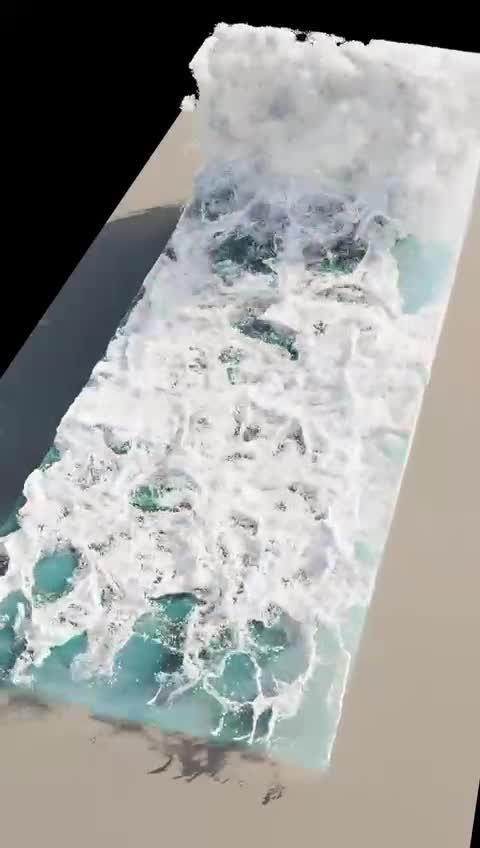 Do 3d water simulation water simulation 3d fluid simulation particles ...