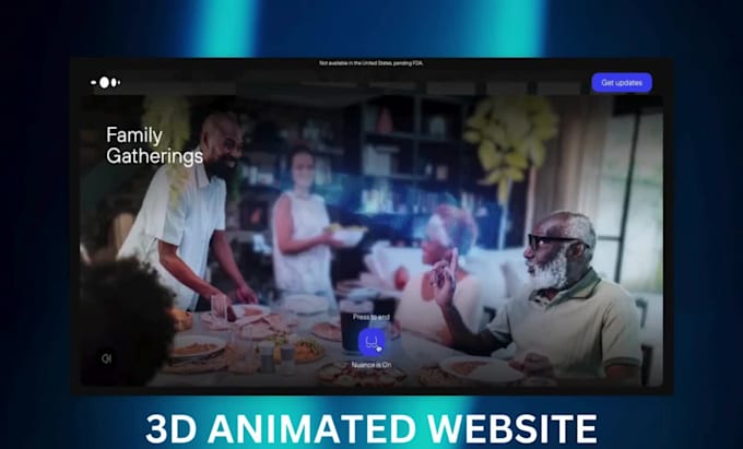 3d animated webflow website 3d animated website 3d spline animation, next js by Daniel_oluwa87 ...