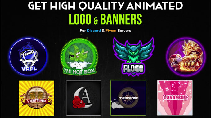 Create discord animated icon, server banner, channel banners by ...