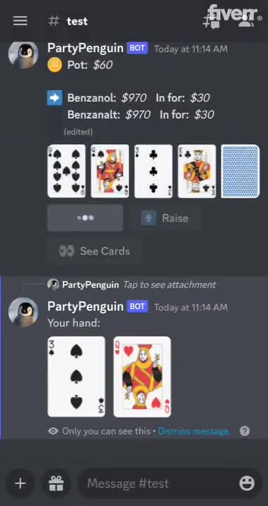 Create a professional discord bot by Adamtillou | Fiverr
