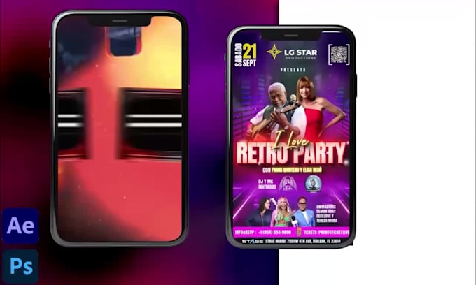 Create animated motion flyers, poster for events, partis, and others by ...