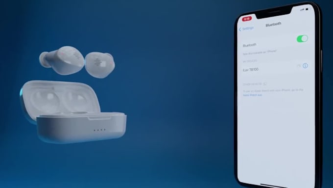 3d gadget animation 3d product design 3d earbud product advert 3d ...