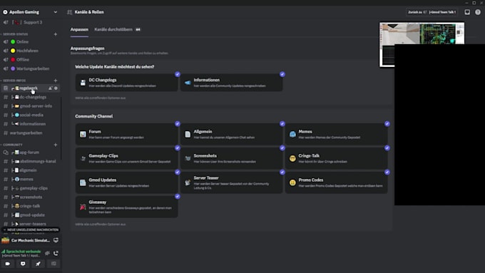 Create you a custom discord server by Creativeprints3 | Fiverr