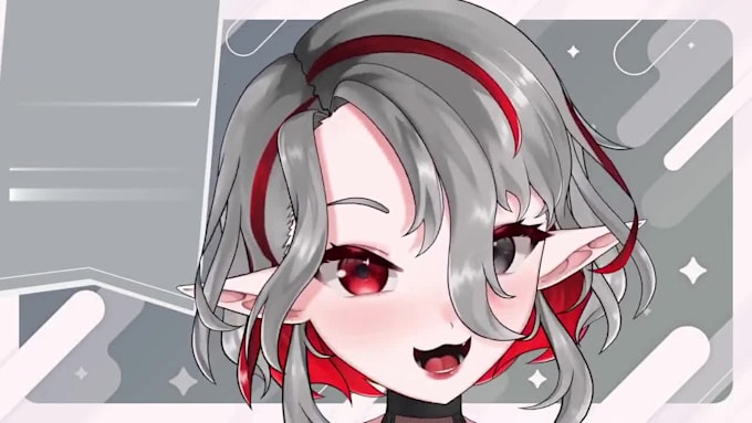 Design live2d vtuber model, 2drig, animaze, vseeface, rigging for vtube ...