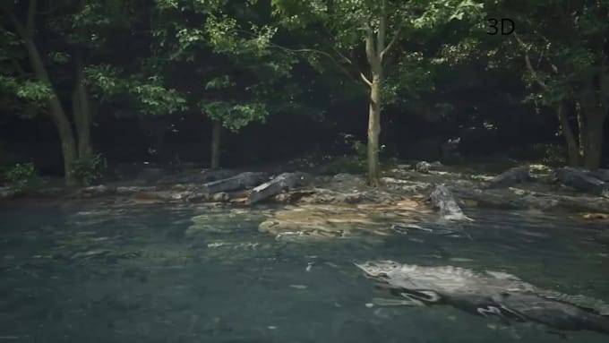 Create 3d game environment level design environment using unity unreal engine by Hussein_hus ...