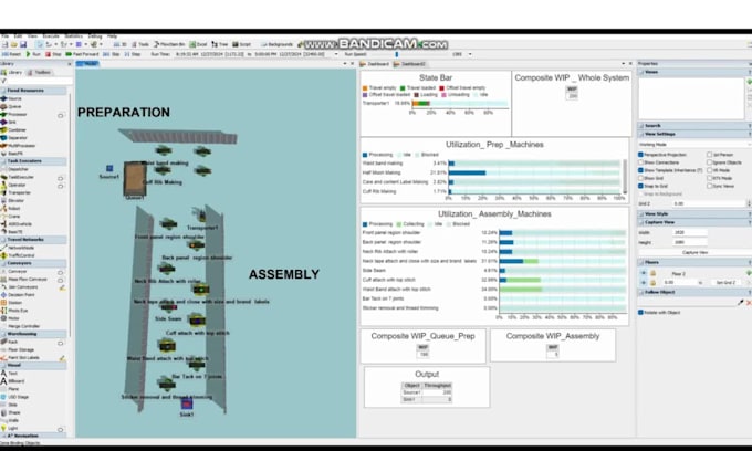 Do flexsim and simio simulations projects by Engr_ameer21 | Fiverr