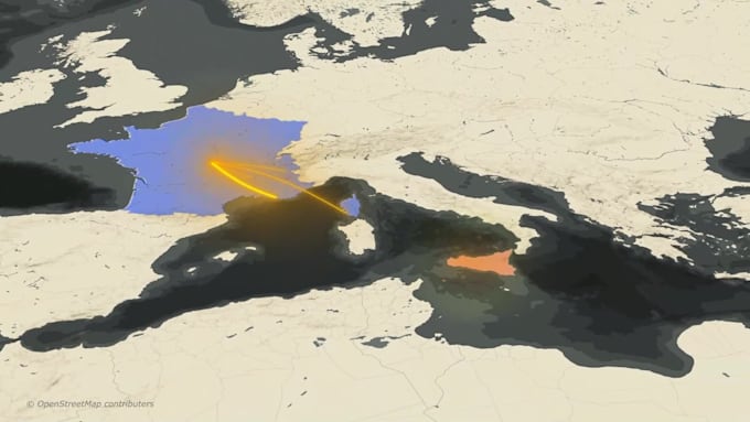 Make vox like map animation video by Triangle_visual | Fiverr