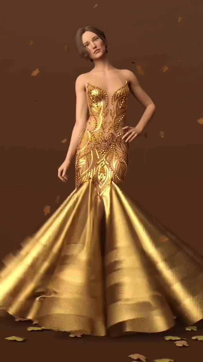 Create 3d clothing, 3d garment in clo3d by Viviane_artwork | Fiverr