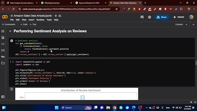 Do exploratory data analysis, eda, nlp, text analysis by Ml_withabdullah | Fiverr
