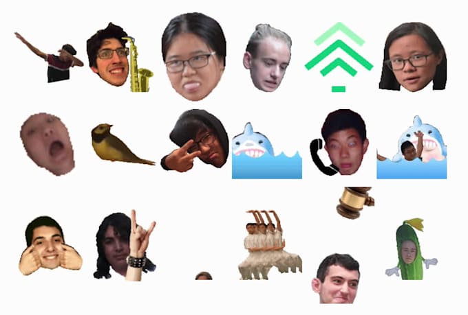 Make a custom slack reaction gif out of your photo by Cndwng | Fiverr