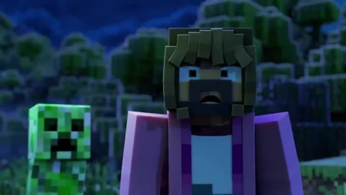 Make high quality cinematic minecraft trailer, minecraft reels, tiktok ...