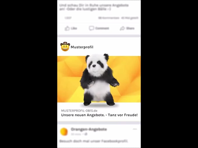 Create amazing fb scroll stopper, video ads german werbevideo by ...