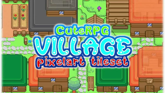 Do pixel art tileset top down tile map rpg game art asset sprites ...