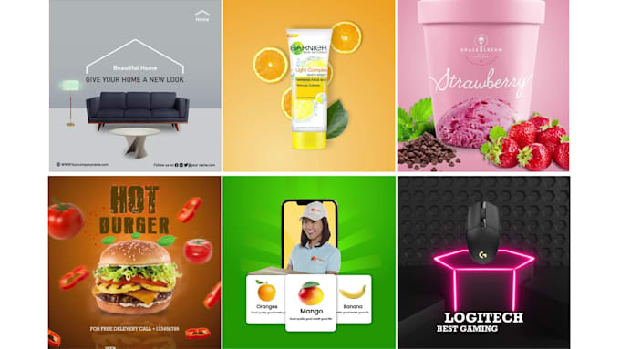 Design animated social media posts, gif banners, google ads by ...