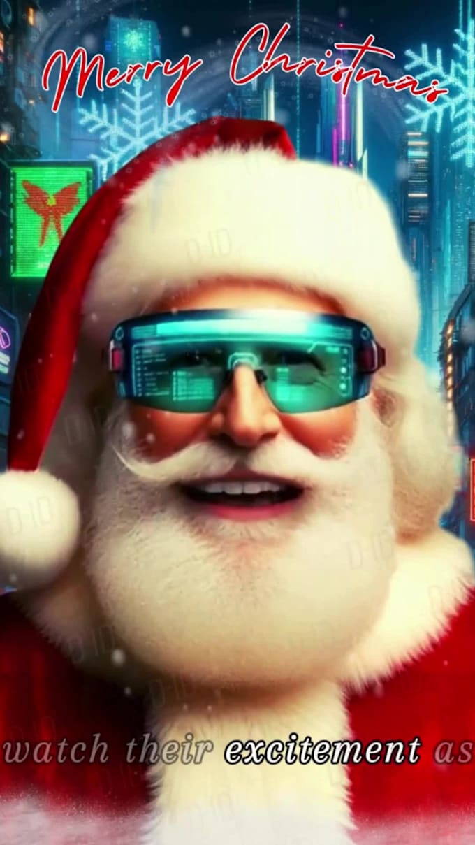 Bring festive joy with talking santa avatar creations by Kernvalleytech ...