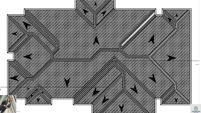 Draw roof plans, elevations, and sections using autocad by Autoplan ...
