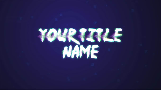 New beautiful gaming intro your title youre photo by Razamadina47 | Fiverr