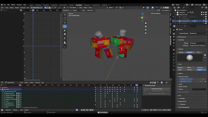 Make you a smooth roblox animation by Papadevs | Fiverr