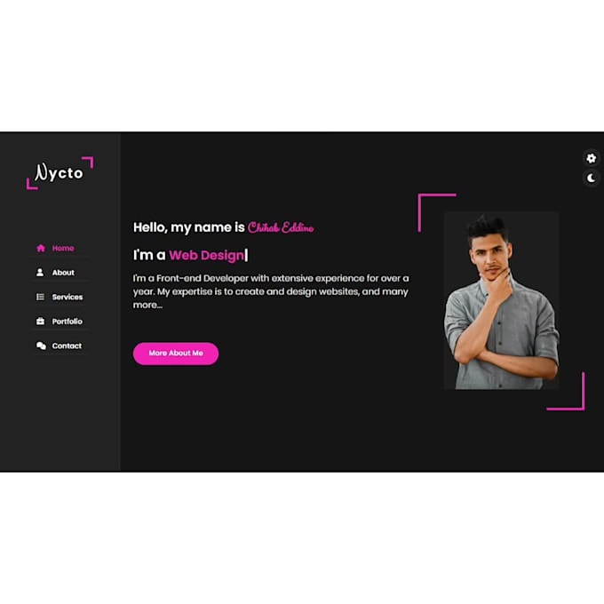 Be Your Front End Developer Using Html Css Js And More By Hamlachihab Fiverr 6145