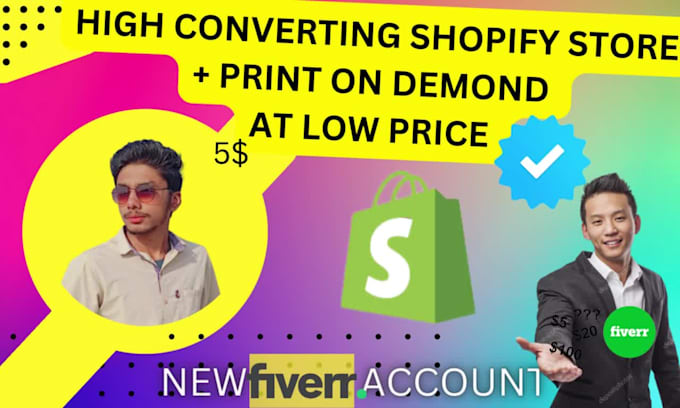 Create shopify store , shopify design and dropshipping store by ...