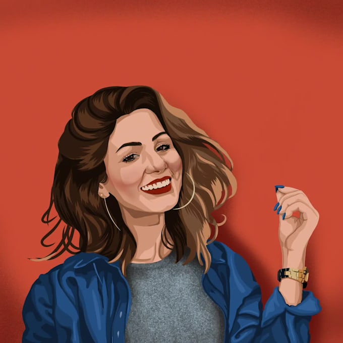 Make a custom digital art of you by Carol_neves | Fiverr