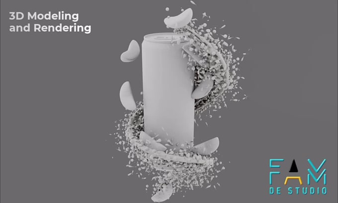 Photo realistic 3d modeling, rendering, animation and mockup creating by Fam_de_studio | Fiverr