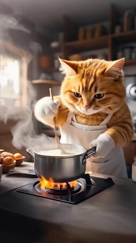 Stunning viral ai animal and cat rescue fusion videos for your band and ...